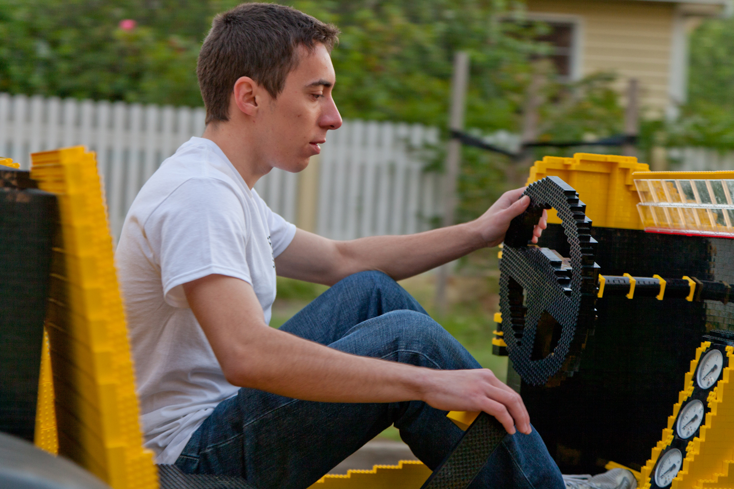 The World's First Fully Sized Lego Car That Actually Drives!