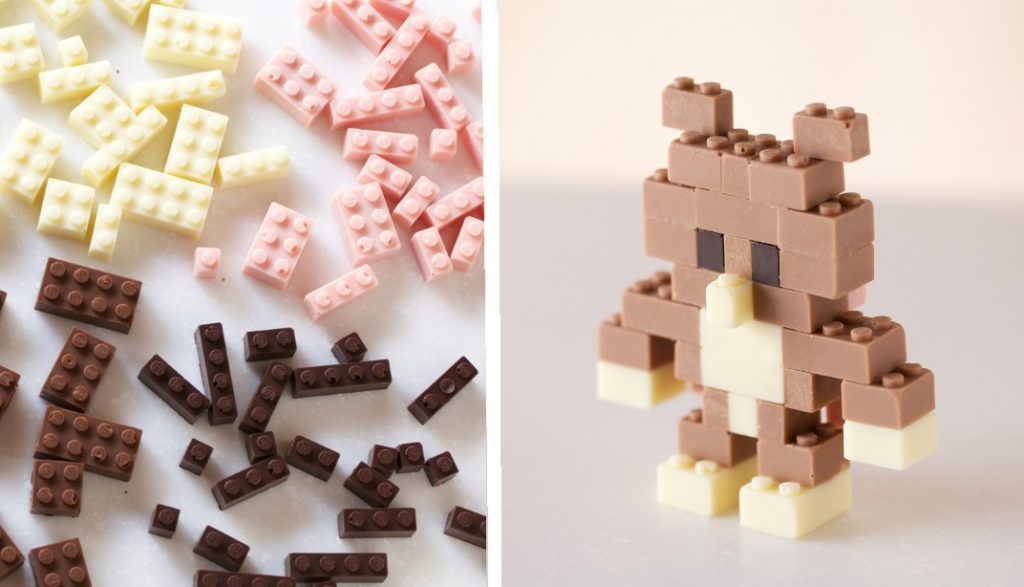 Yummy Edible Chocolate LEGOs by Akihiro Mizuuchi! | artFido