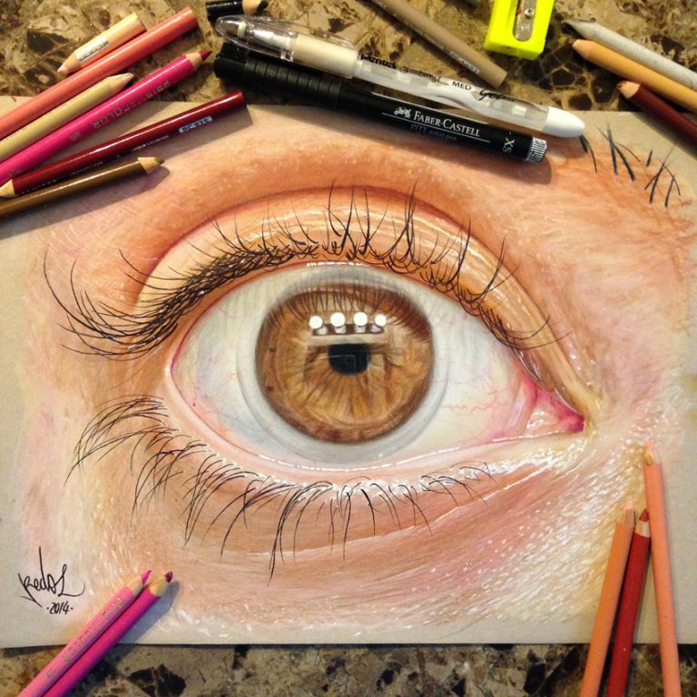 Artist Redosking Draws the Most Incredibly Realistic Eyes You Have Ever ...