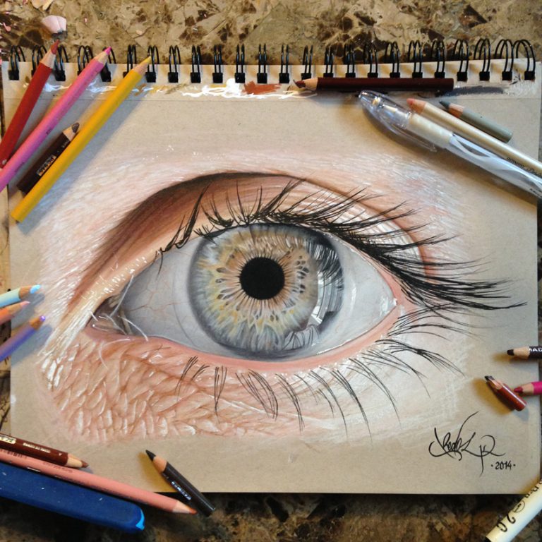 Artist Redosking Draws the Most Incredibly Realistic Eyes You Have Ever ...