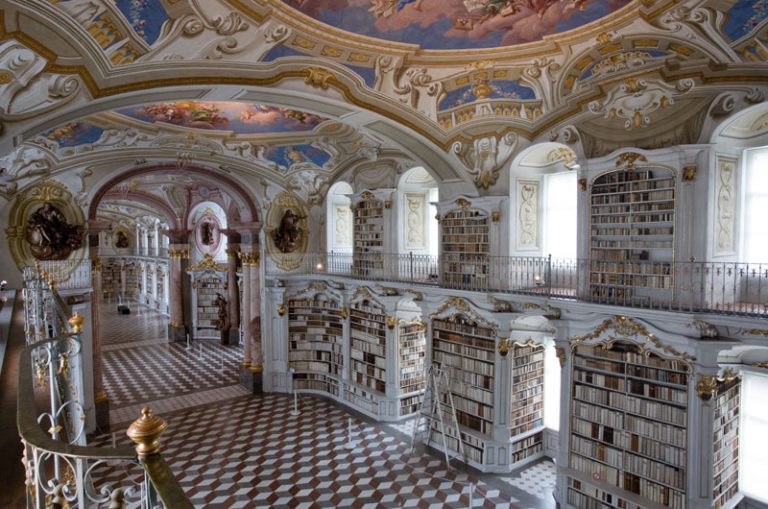 See the World’s Largest Monastery Library in Austria | artFido
