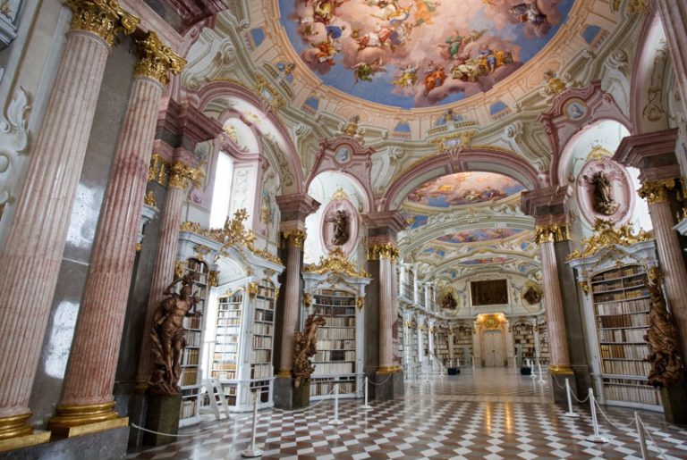 See the World’s Largest Monastery Library in Austria | artFido