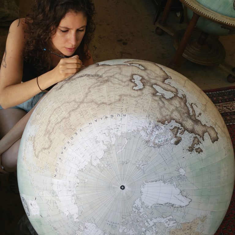 Painstakingly Hand Crafted World Globes By One of the Last Globemakers ...