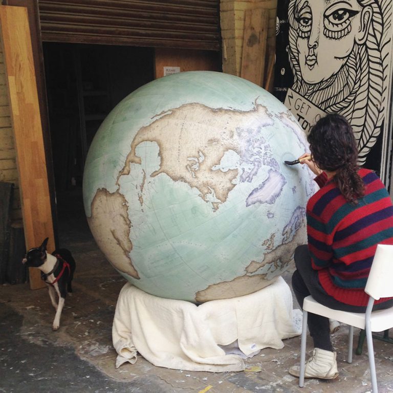 Painstakingly Hand Crafted World Globes By One of the Last Globemakers ...