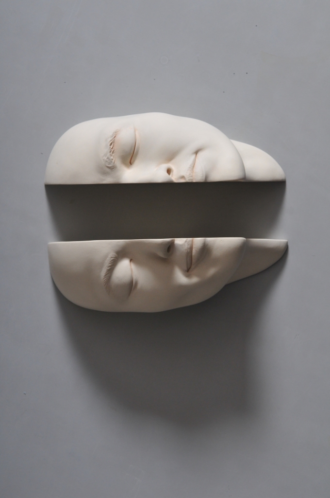 Johnson Tsang Creates a New Series of Warped Face Sculptures | artFido