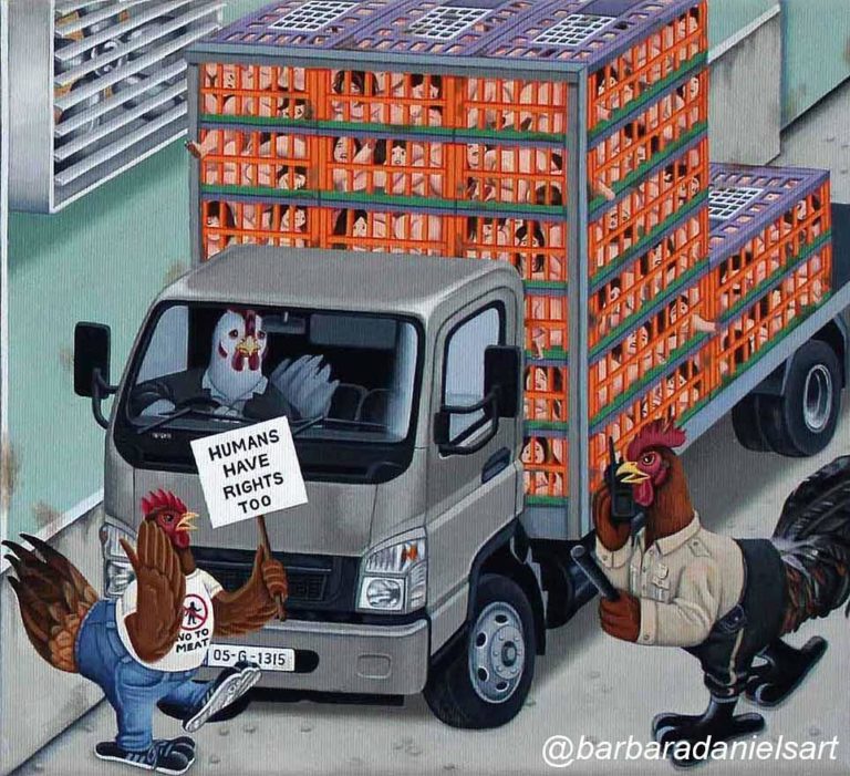 Artist Reverses The Role Of Humans And Animals In Parallel World ...