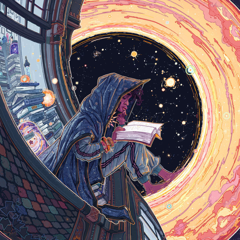 Artist Uses Illustrates His View Of The World, And It Is A Deeply ...