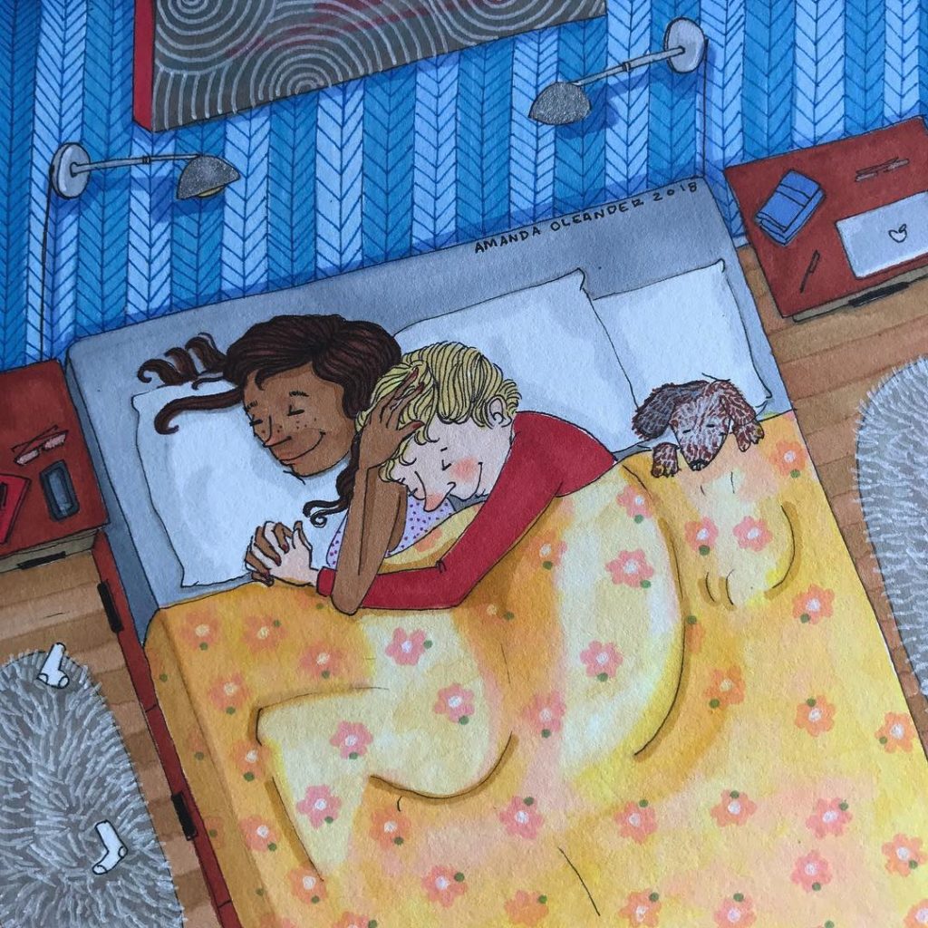 Artist Illustrates The Intimate Moments Between Couples That Happen In Private Artfido 