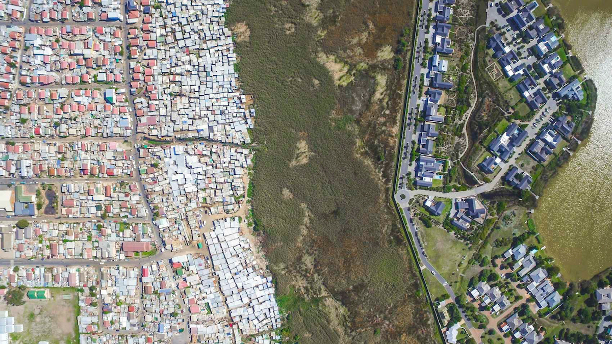 Shocking Aerial Photographs Reveal The Stark Difference Between The ...