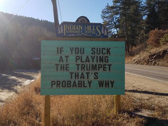 Mystery Colorado Street Artist Creates The Funniest Signs Ever, And The ...