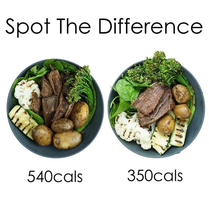 Photo Series Shows How The 'Same' Meal Can Have A 400+ Calorie ...