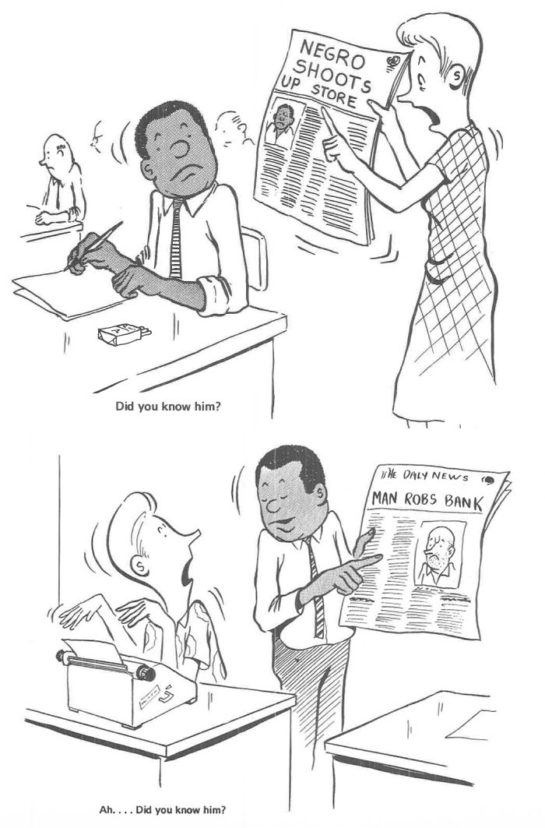 Cartoonist Illustrates What It's Like Being The Only Black Man In A ...
