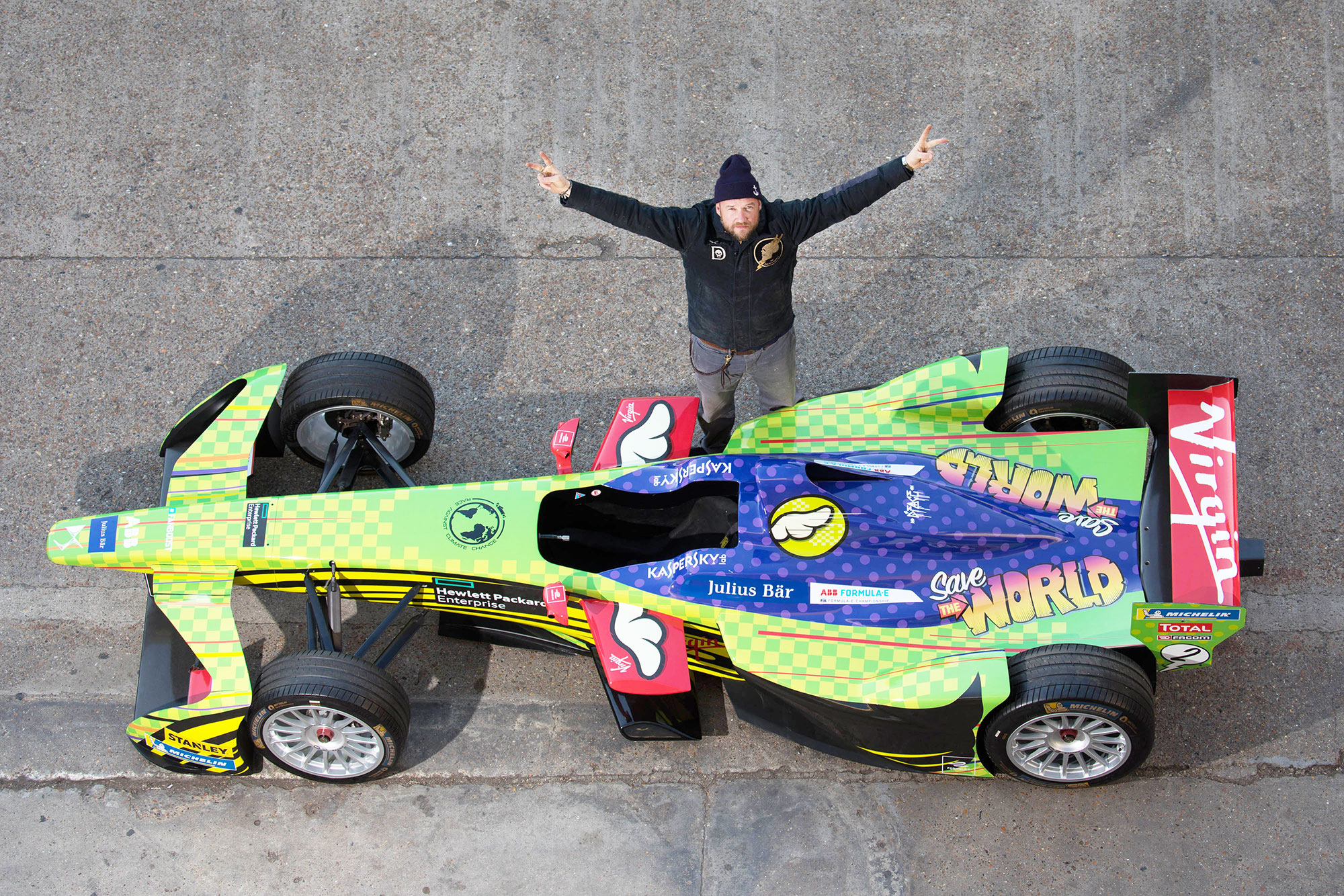 D*Face debuts Save the World art car | artFido