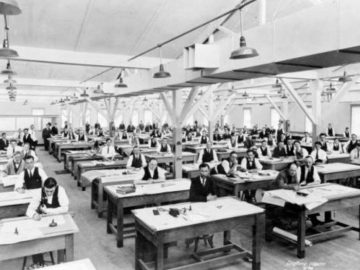 Vintage Photographs Show How People Worked Before AutoCAD Was Invented ...