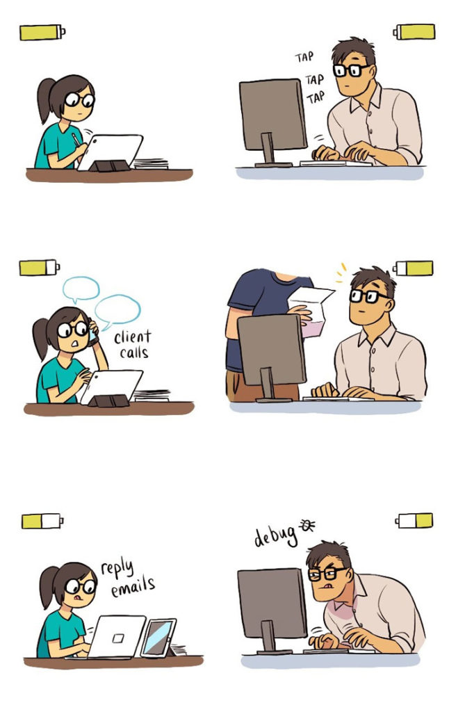 Artist Illustrates Her Relationship With The ‘IT Guy’ In 13 Adorable ...