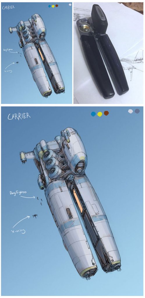 Artist Turns Everyday Objects Into Spaceship Designs, And The Result Is ...