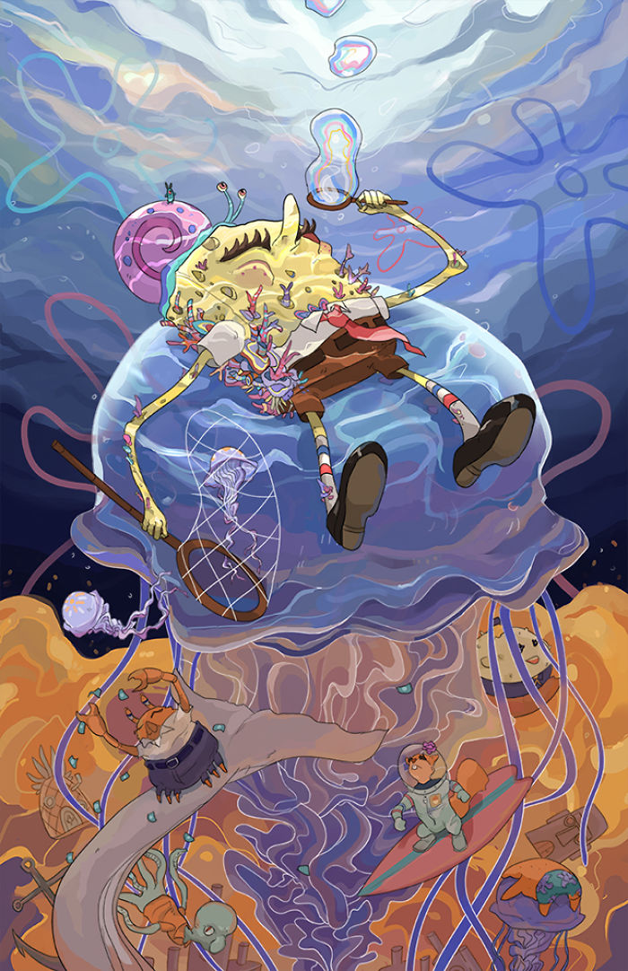 The Best Artist Fan Tributes To The Late ‘SpongeBob Squarepants ...