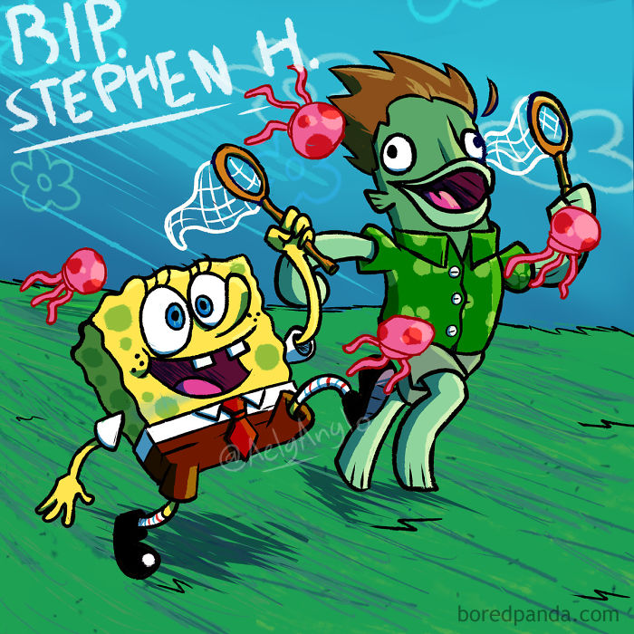 The Best Artist Fan Tributes To The Late ‘SpongeBob Squarepants ...