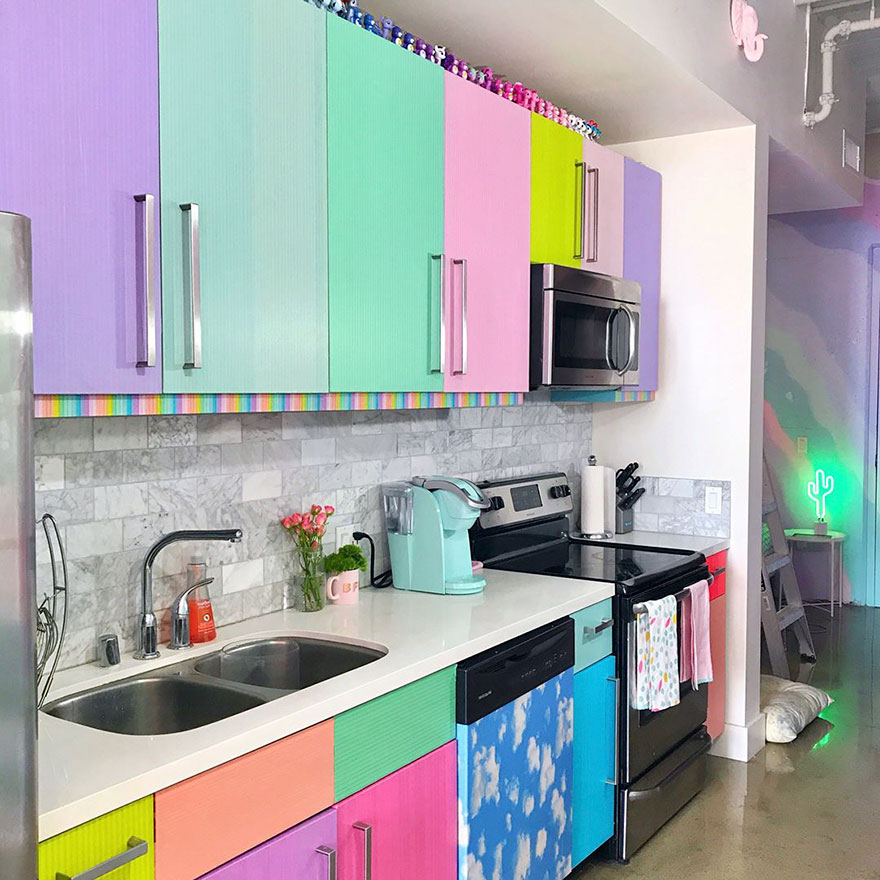Designer Has The Most Colorful Apartment You’ve Ever Seen | artFido