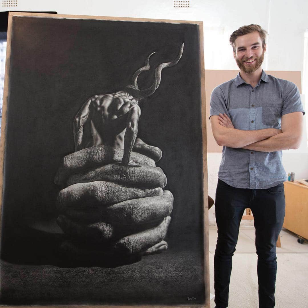 Artist’s Giant Pencil Drawings Blur the Line Between Hyperrealism and ...