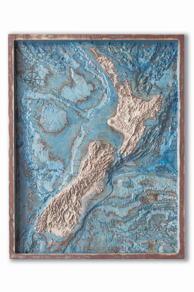 Geologist cuts 3D maps in wood to show how incredibly beautiful our ...