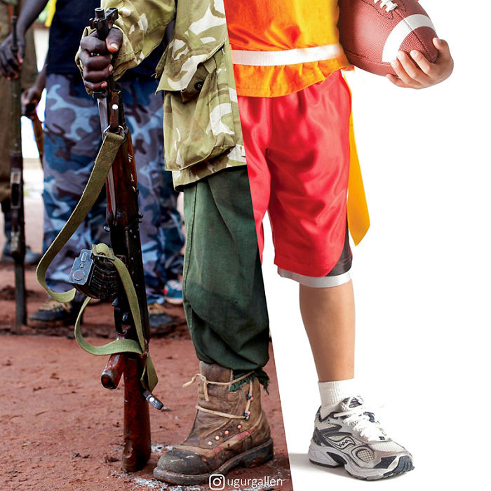 Photographer Shows The Contrast Between The Two Worlds That We ...