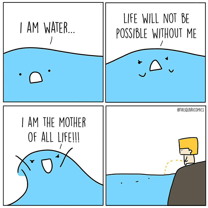 Illustrator Releases ‘Square Comics’ That People With A Dark Sense Of ...