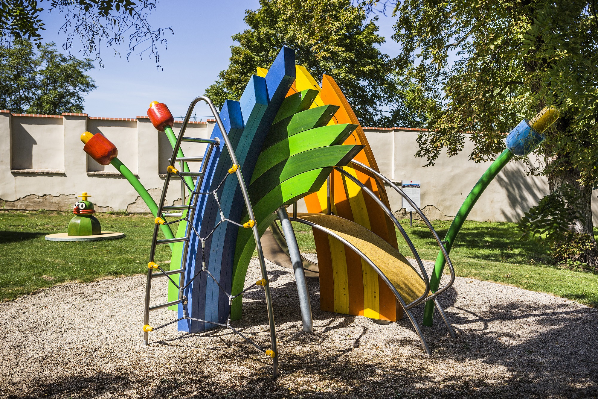 Unique colorful playground | artFido