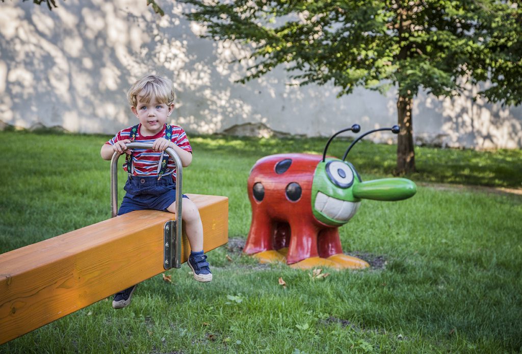 Unique colorful playground | artFido
