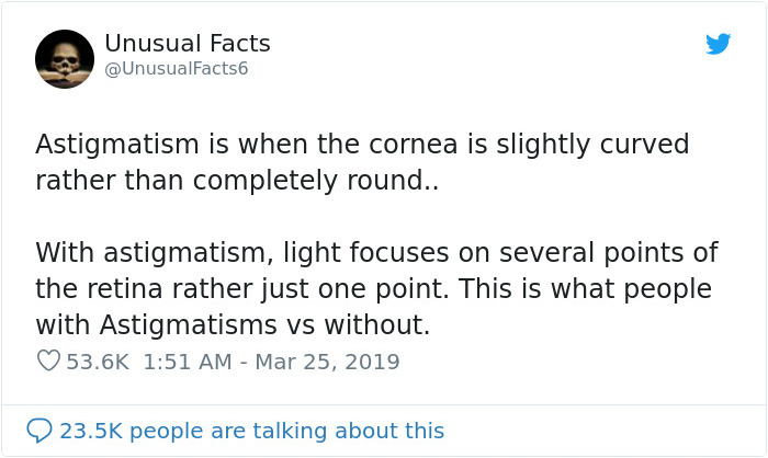 People Suddenly Realize They Have Astigmatism After This Comparison ...
